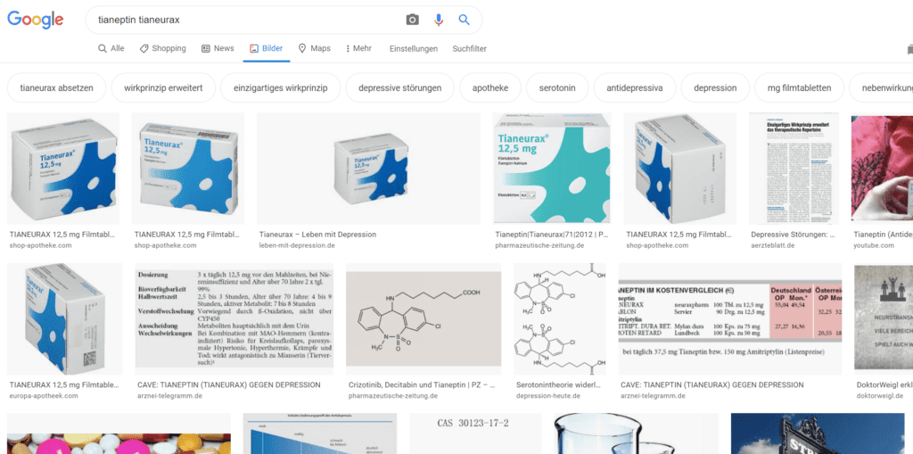 Tianeptin / Tianeurax Erfahrungen: Wirkung + Nebenwirkungen